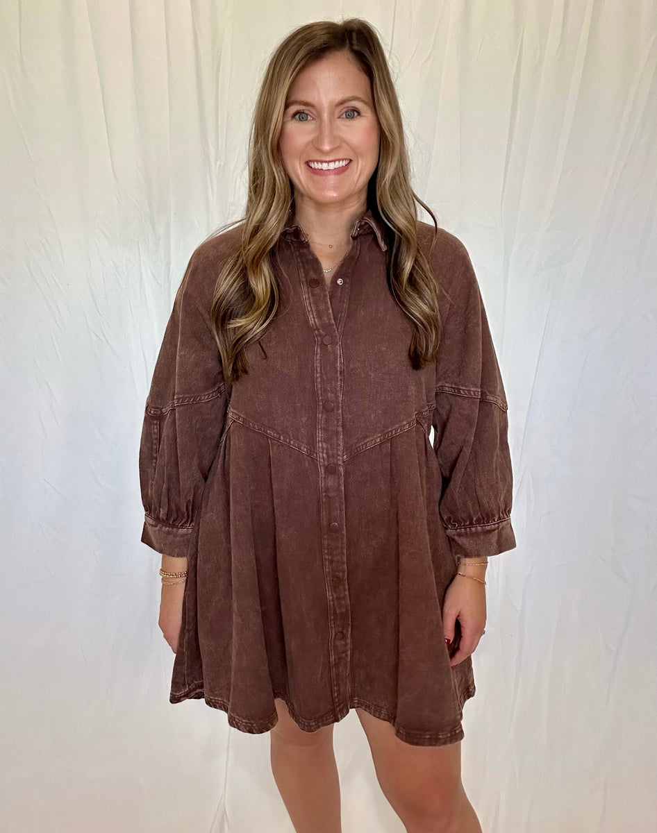 Chocolate Mousse Dress – FEAR•LESS Boutique